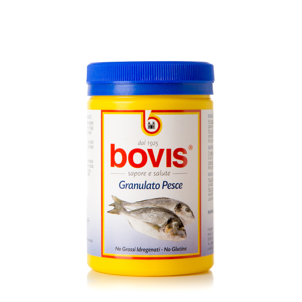 Bovis Granulati :: Prodotto : Granulato di pesce 200 g LINEA CLASSICI